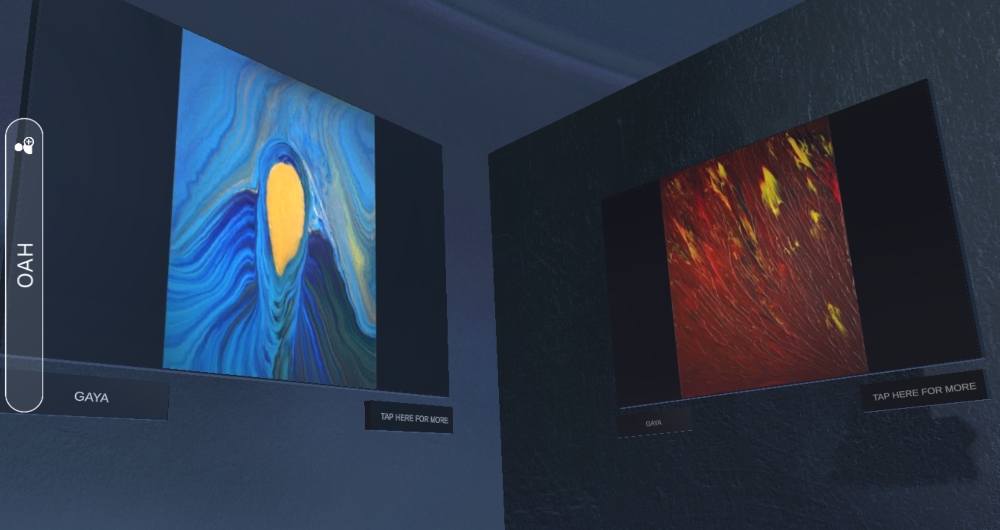 Gaya's Paintings in OVR Augmented Reality Gallery - GAYA | Abstract Art